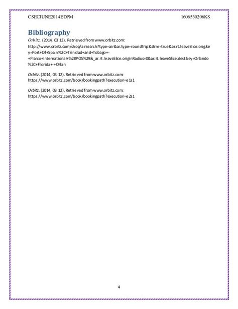 Edpm Official Bibliography Assignment 2