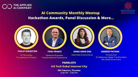 Sadiya Kauser Ahmad On Linkedin Ai Artificialintelligence Datascience Data Paneldiscussion