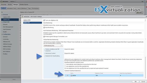 Vcp6 Dcv Objective 9 1 Configure Advanced Vsphere Ha Features Esx Virtualization