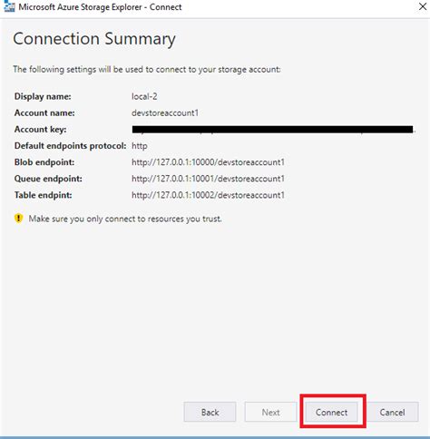 How To Authenticate Azure Storage Emulator Stack Overflow