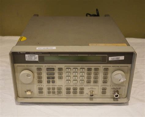 Agilent Signal Generator 9khz 3200mhz 8648c Ato 11698 Opt 1e5 Mdg