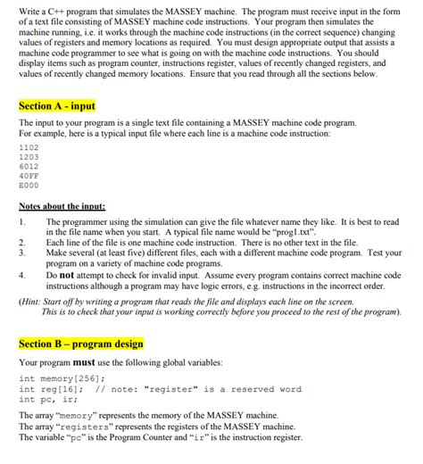 Solved Write A C Program That Reads In A File And Computes
