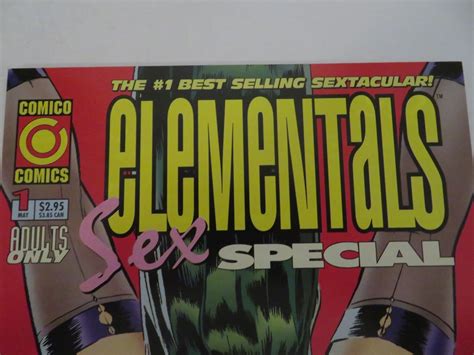 Elementals Sex Special Vol 2 1 1997 Comico Adult Comic Book Grade Vf Nm 9 0 Comic Books