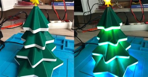 Neopixel Led Christmas Tree By Regis Download Free Stl Model