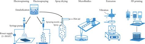 Main Principles Of Different Encapsulation Methods Used In The Food