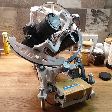 3d printable dslr tracking goto and autoguiding mount atm optics