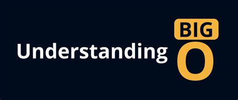 Understanding Big O Notation As A Software Developer Dev Community