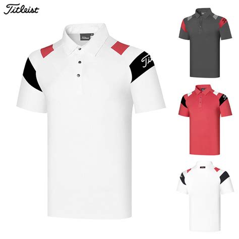 Titleist 골프 3종 남성 쓰리톤 기능성 반팔 카라 티셔츠 골퍼 엠파이어 골프웨어 레플리카 전문
