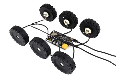 Esp32 Based Waveshare Ddsm Driver Hat B For Raspberry Pi Supports Ddsm400 Hub Motors Cnx