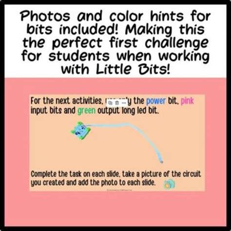 Little Bits Input Circuits Activity By Steam Treasure Trove Tpt