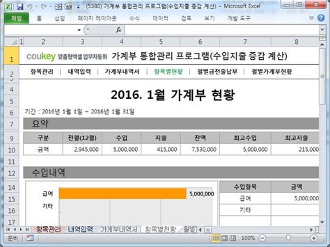 가계부 통합관리 프로그램증감액 증감률 자동계산 다운로드 무제한 이용가능 맞춤제작서비스제공 중소기업용 쉬운 관리프로그램칼퇴근