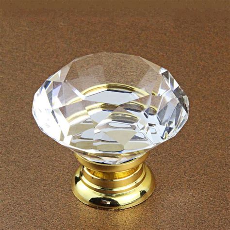 Gold Silver Glass Knobs Dresser Knobs Pulls Drawer Knobs Pulls Etsy