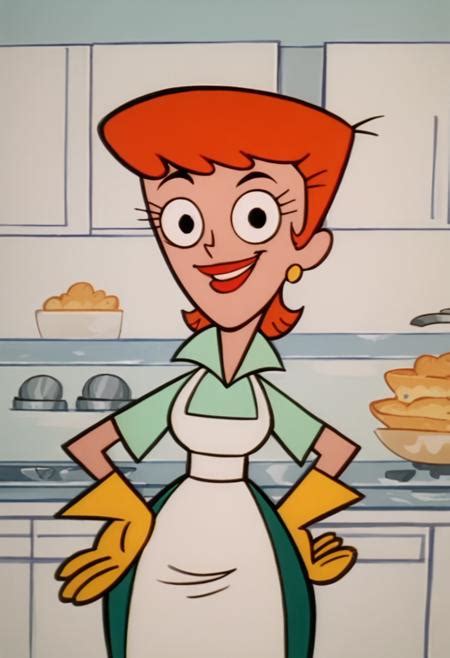 Dexters Mom Dexter Laboratory｜ai Art Model And Lora Pixai