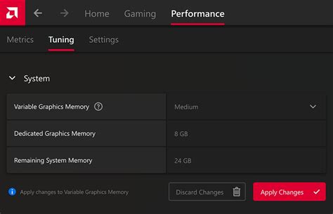Amds New Variable Graphics Memory Lets Laptop Users Reassign Their Ram