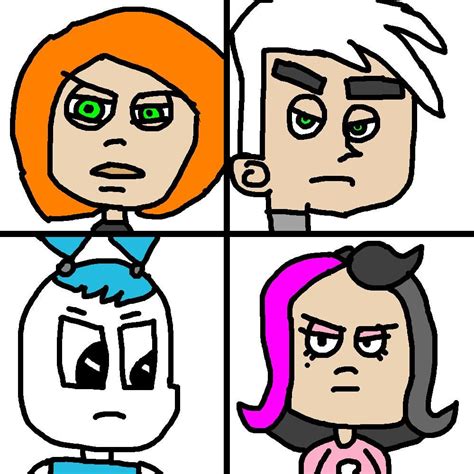 Crossover Art I Did Weeks Ago Kim Dan Jen And Guy R Dannyphantom