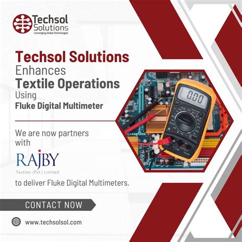 Techsol Solutions On Linkedin Techsolsuccess Flukemultimeter Textiletechnology Precisiontools…