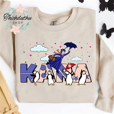 Custom Name Mary Poppins 2 Vuitino Merch