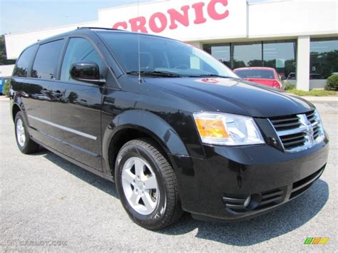 2010 Brilliant Black Crystal Pearl Dodge Grand Caravan Sxt 50231056