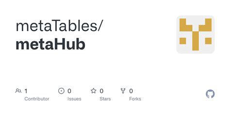 github metatables metahub