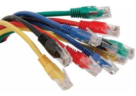 Pacote C10 Patch Cord Cat5e 15mt 5 Cores Disponiveis Parcelamento