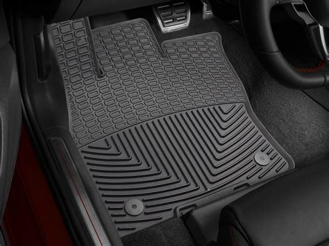 Weathertech Front And Rear All Weather Floor Mats Black W36 W868