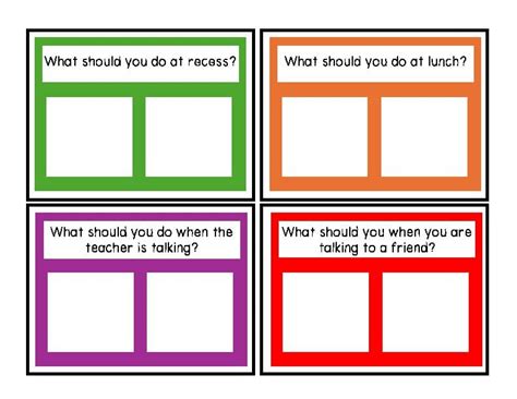 What Should You Do Sorting Task Cards By Sarah Eisenhuth Tpt