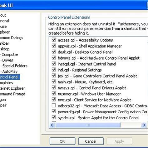 Tweak Ui Alternatives And Similar Software