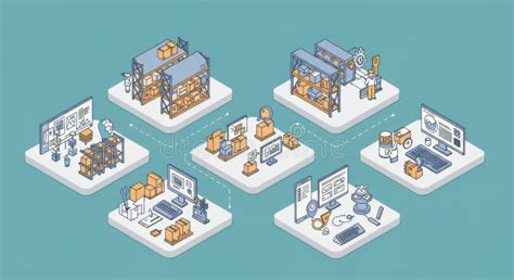 Efficient Warehouse Storage System Streamlined Warehouse Operations