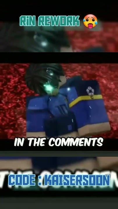 Rin Rework Leaks Code Mới Bluelockrivals Roblox Xuhuong Itoshirin Anime Bluelock