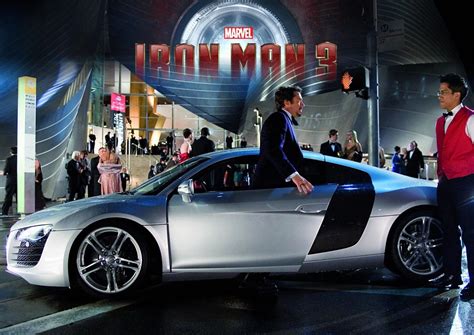 Iron Man 3 Promo Audi R8 And New Poster