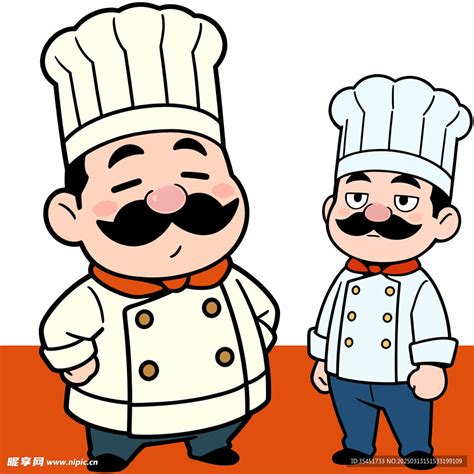 可爱厨师兄弟设计图 海报设计 广告设计 设计图库 昵图网