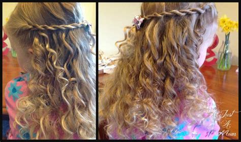 No Heat Ringlet Rag Curls Hair Tutorial Just A Mums Kitchen
