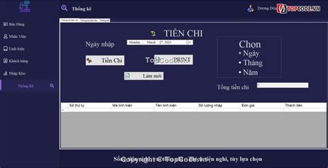 Full Code Winform Cửa Hàng Bán Linh Kiện điện Tử Mô Hình 3 Lớp Sử Dụng