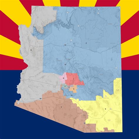 Arizona Congressional District Map