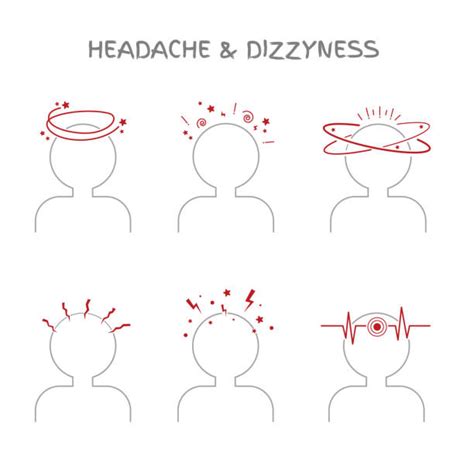 600 Dizziness Infographic Stock Illustrations Royalty Free Vector