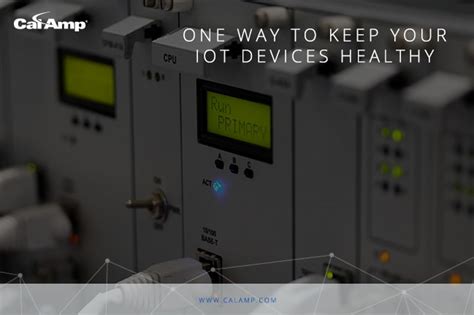 One Way To Keep Your IoT Devices Healthy