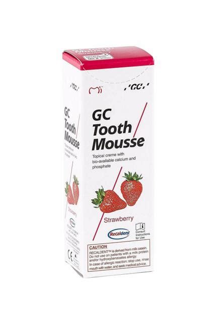 Buy Gc Tooth Mousse Strawberry Inr 1199 I Lowest Price Online India