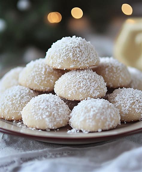 Coconut Mexican Wedding Cookies A Delicious And Easy Recipe But
