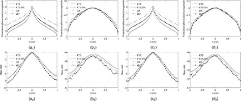 Evaluation Of A Radiative Transfer Equation And Diffusion Approximation