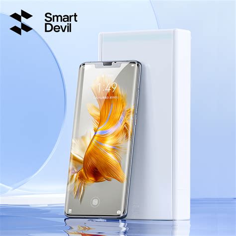 Smartdevil ฟิล์มกระจกนิรภัยกันฝุ่น แบบเต็มจอ ทรงโค้ง สําหรับ Huawei