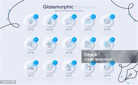 웹 앱에 대한 대화 메시지 변호사 및 사이버 공격 라인 아이콘 집합입니다 픽토그램 아이콘입니다 벡터 백신접종에 대한 스톡 벡터 아트 및 기타 이미지 Istock