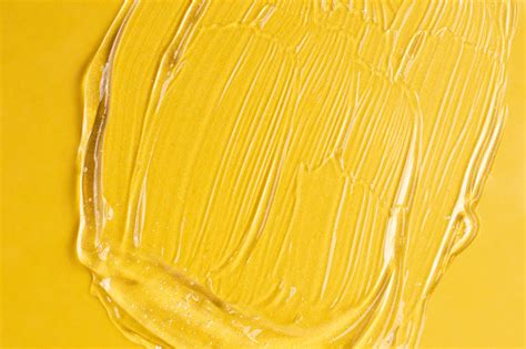 노란색 배경에 화장품 질감 젤 텍스트 모형 개념에 대한 공간을 복사합니다 기포에 대한 스톡 사진 및 기타 이미지 기포 노랑