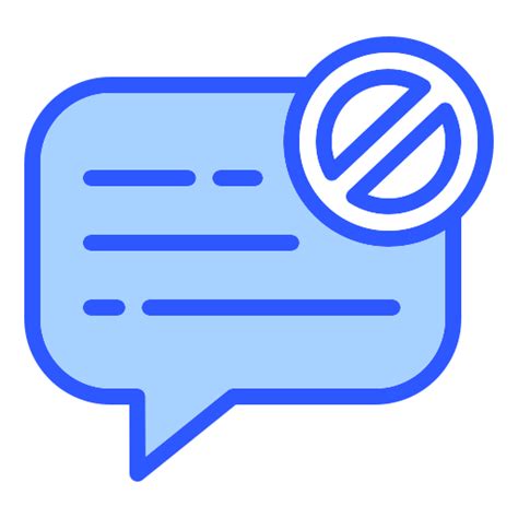 Forbidden Chat Free Communications Icons