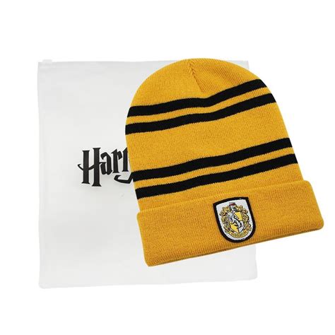 Hufflepuff Beanie Classic Edition Bufanda De Harry Potter Hufflepuff Gorros De Lana