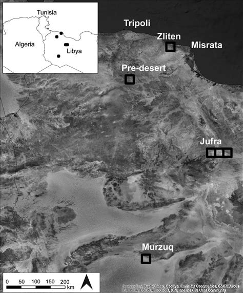 Overview Map Showing Locations Of Case Studies Presented In This Paper