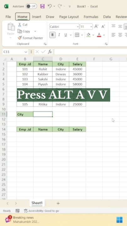 Try This Amazing Trick In Excel 😉 Excel Dataanalysis Advanceexcel Exceltutorial Excelshorts