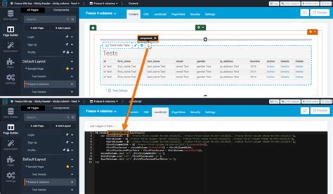 Freeze Header In A Table Ideas Product Feedback Tadabase Community