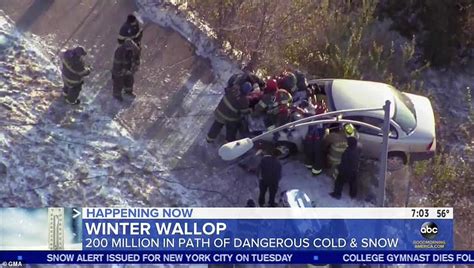 Whiteout Conditions Causes Huge 50 Car Pile Up On Ohio Highway Daily