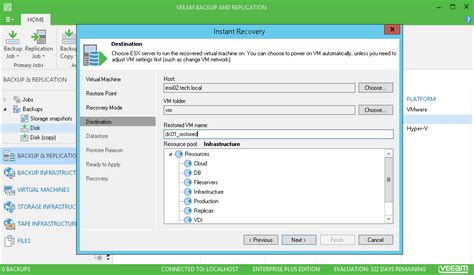 Instant Vm Recovery Veeam Backup And Replication