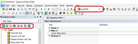 Solved Use Steps Labview And Other Steps C Dll In The Same Teststand Sequence File Ni